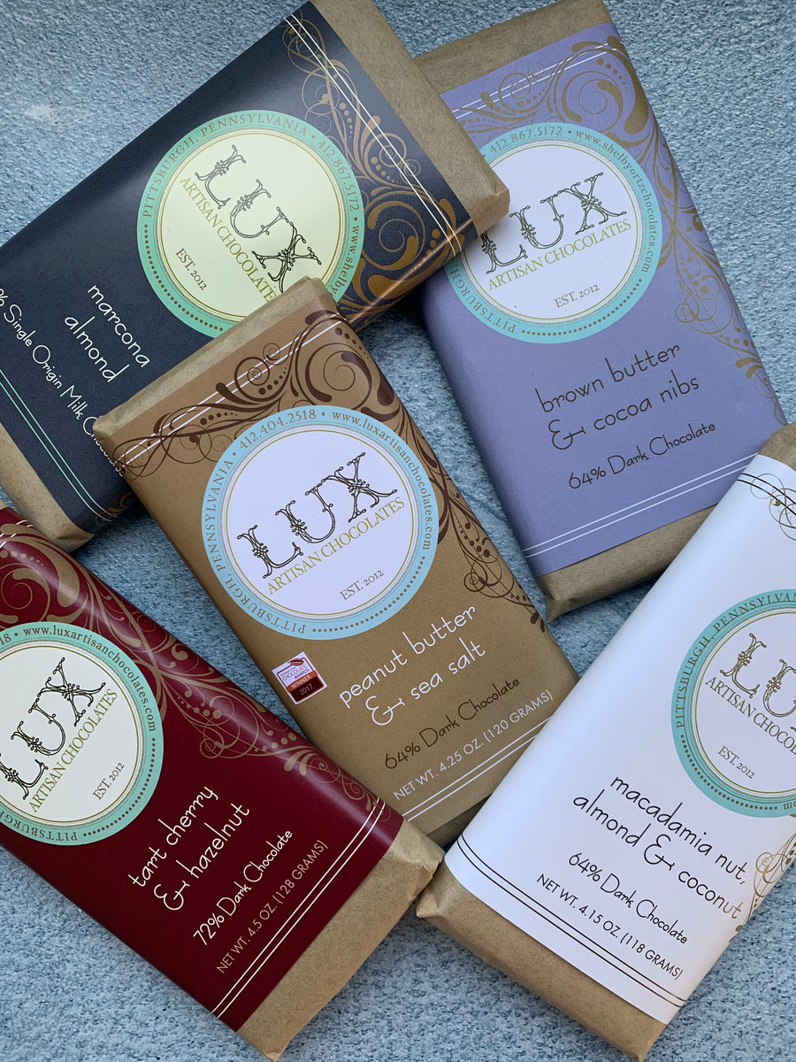 Chocolate Bars – LUX Artisan Chocolates
