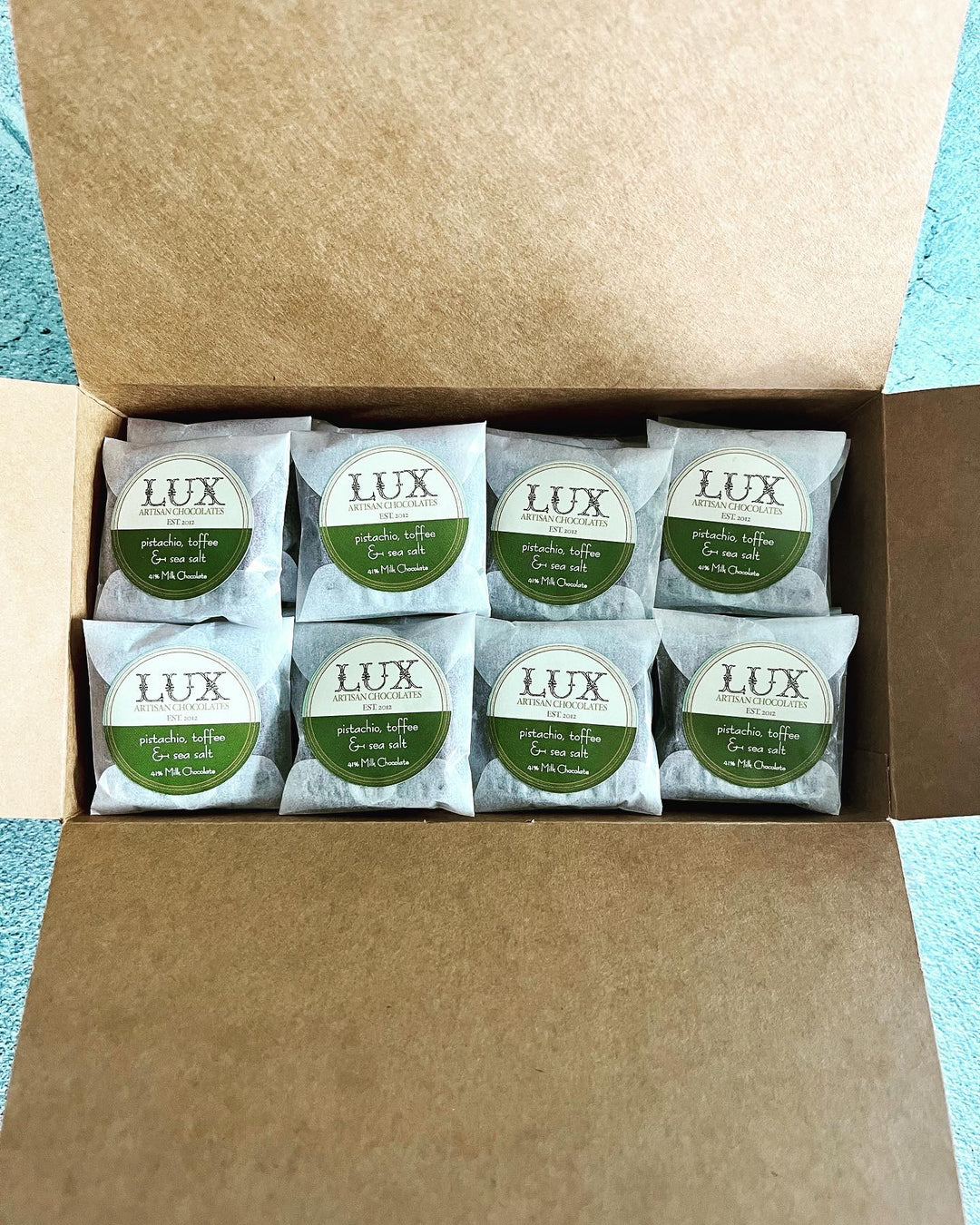 Mini Chocolate Squares – LUX Artisan Chocolates