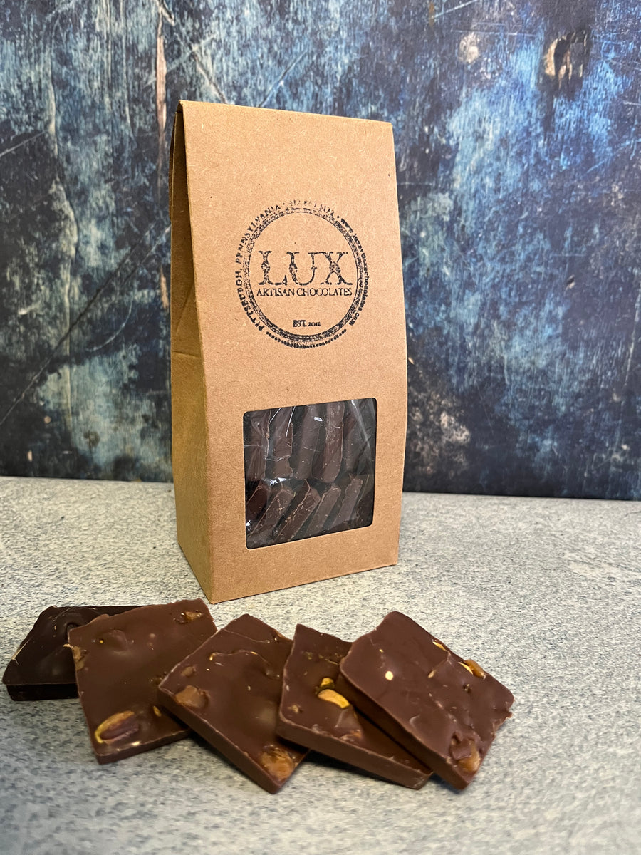 One Dozen Artisan Mini Chocolate Squares no – LUX Artisan Chocolates