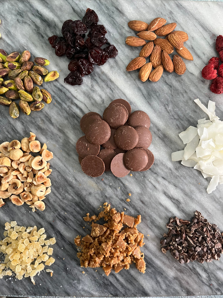 Create your own 41% milk chocolate bar – LUX Artisan Chocolates