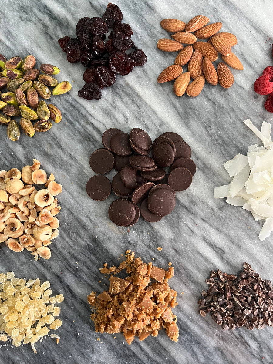 Create your own 72% dark chocolate bar – LUX Artisan Chocolates